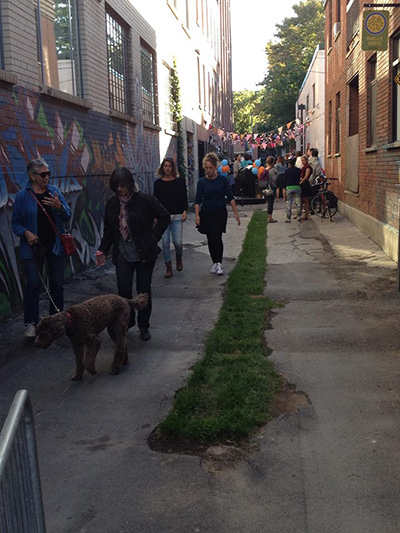 Ruelles vertes - Sophie Thiébaut 2017